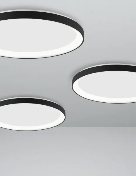 Stropní svítidlo LED se stmíváním Pertino 48 3000K černé