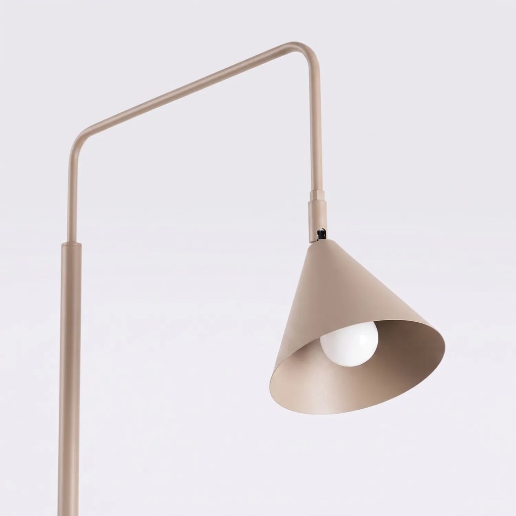Sollux Lighting Stojací lampa NOX taupe