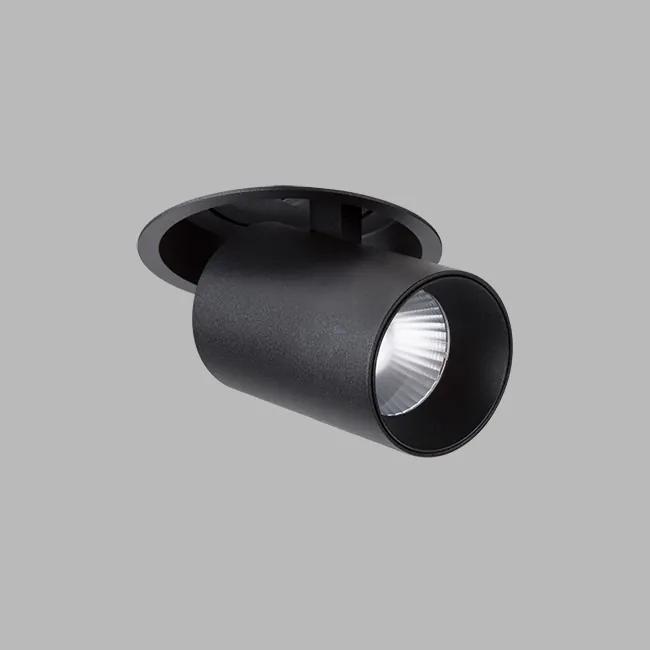 LED2 HIDE, bodové LED svítidlo, 3000K, černé Typ svítidla: Stmívatelné DALI/PUSH