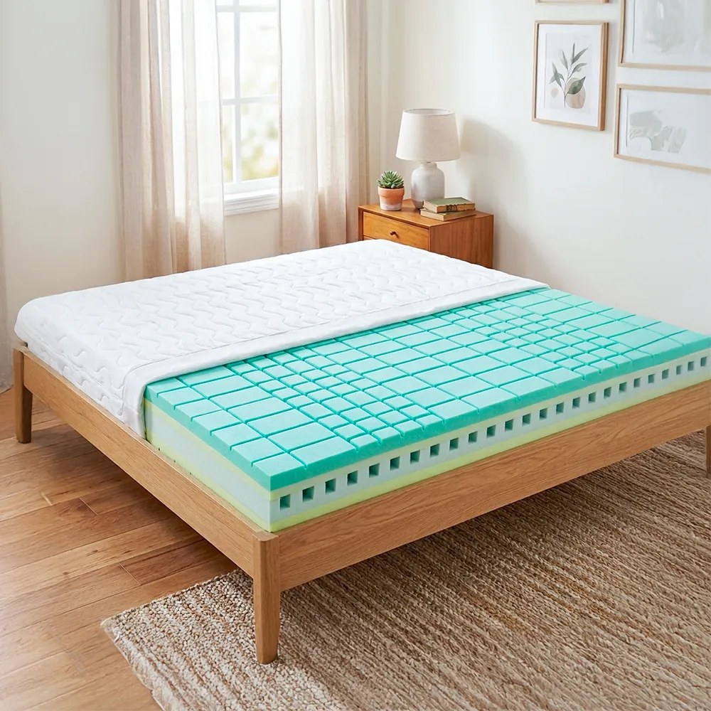 Antidekubitní matrace TORI 180x200 cm | výška 23 cm | sedvičová | tvrdost 2 i 3 | nosnost 130 kg | VÝBĚR PRATELNÉHO POTAHU