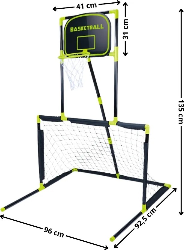 Dětská herní sada na míčové sporty 6v1 inSPORTline SCS530