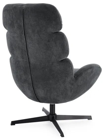 BIZZOTTO Otočné křeslo VIOLANTE BLACK 0733507