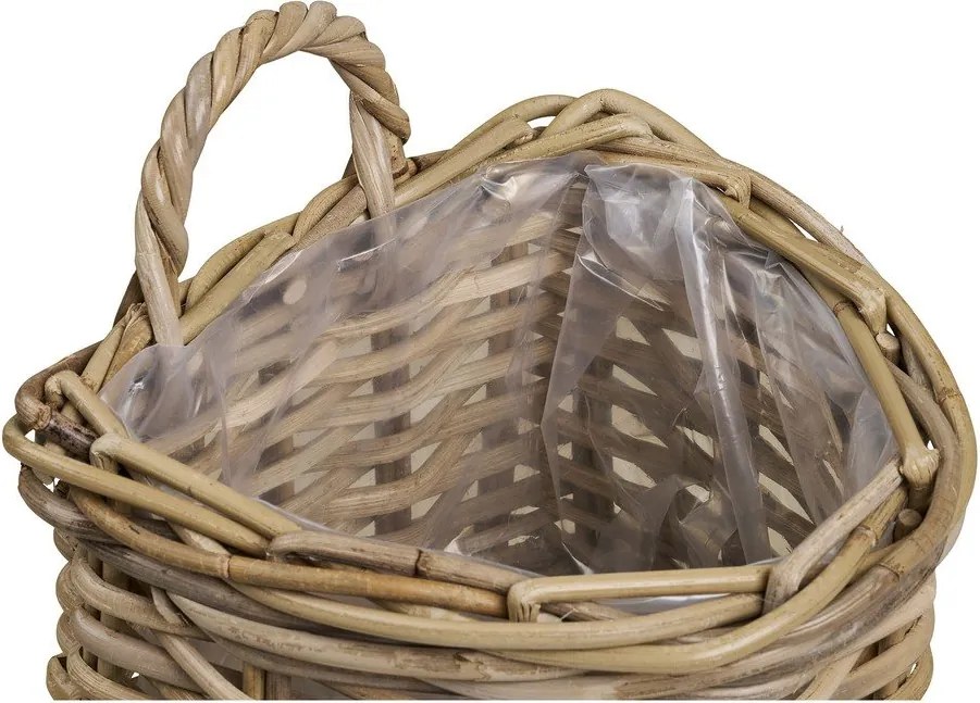 Ratanový obal na květináč na bylinky/závěsný Keli – House Nordic