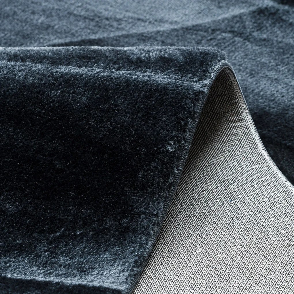 Dywany Łuszczów, Kusový koberec Visco Rabbit Dark grey 5, 160x220, šedá, dětský pokoj