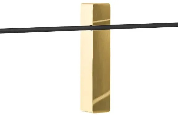 Designové nástěnné svítidlo Bene 60 zlatá