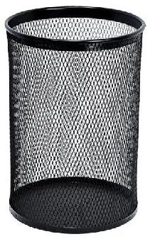 Sanela Drátěné koše - Odpadkový koš 13 l, černá SLZN 96E