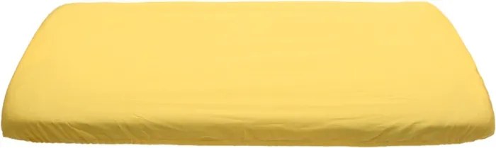 Kaarsgaren s.r.o. Žluté prostěradlo bavlněné plátýnko 70 x 160 cm