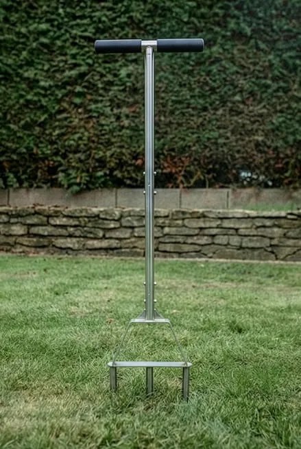 IQ Garden Robustní nerezové aerifikační vidle se 3 dutými hroty 327568