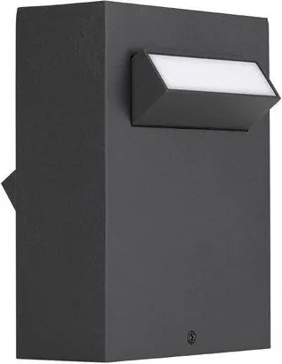NV 9020926 Venkovní sloupkové svítidlo ZELDA černý hliník a akrylový difuzor proti oslnění LED 9W 3000K 220-240V IP65 - NOVA LUCE