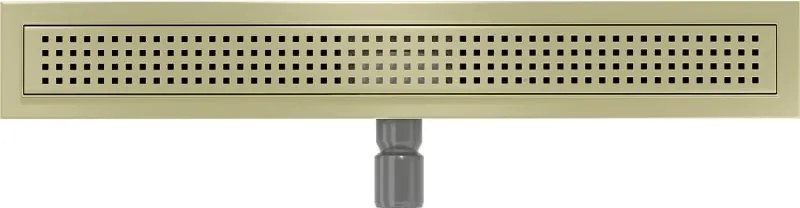 Mexen Flat M08 lineární odtok 70 cm, zlatý kartáčovaný - 1A25070-15