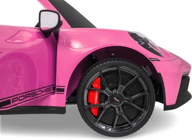 Elektrické autíčko Porsche 911 GT3 STRONG MP4 růžové