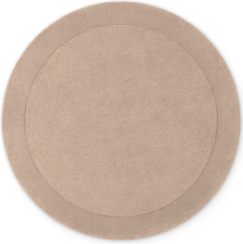 Villeroy & Boch Kusový koberec Kivi 106282 Beige kruh, 150x150 (průměr) kruh, béžová, ložnice