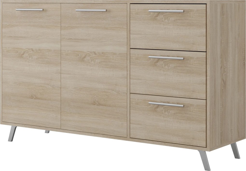 STO Komoda BALI, 140 cm Barva: Bílá