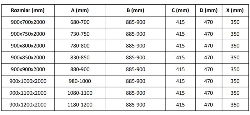 Mexen Velar, sprchový kout s posuvnými dveřmi 90(dveře) x 90(stěna) cm, 8mm čiré sklo, měděná matná, 871-090-090-01-65