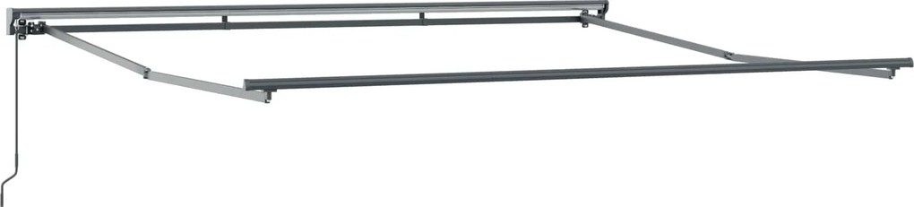 Rám markýzy Žlutá a bílá 350 x 250 cm 3330215