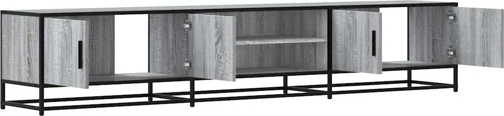 TV skříňka šedá sonoma 210 x 35 x 41 cm kompozitní dřevo 3300783