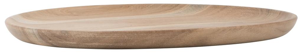 IB LAURSEN Dřevěný tác/talíř Acacia 30 cm, přírodní barva, dřevo