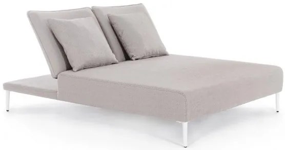 BIZZOTTO Dvoumístné zahradní lehátko VIPER světlé 0663622
