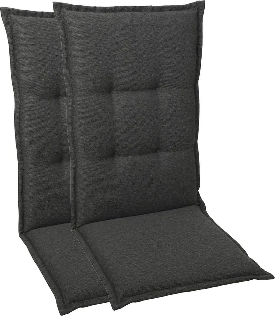 Go-De Textil Sada zahradních podsedáků Uni (střední opěrka, 2 kusy, antracitová)