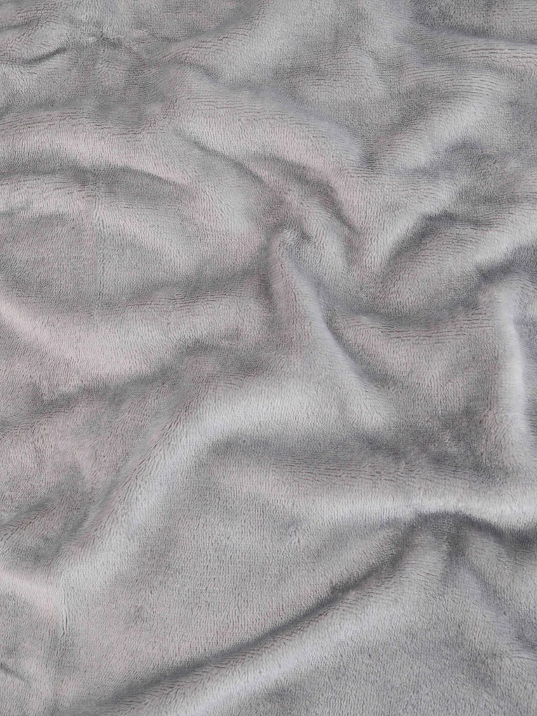 MK Lůžkoviny Prodloužené mikroplyšové povlečení Exclusive - Laura světle šedá 140 × 220 cm, 70 x 90 cm