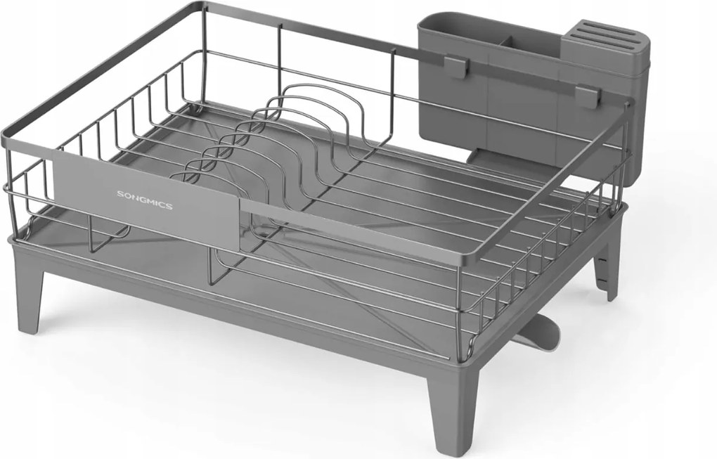 Odkapávač Na Nádobí Sušák Na Nádobí Výsuvný Odtok Držák Na Příbory