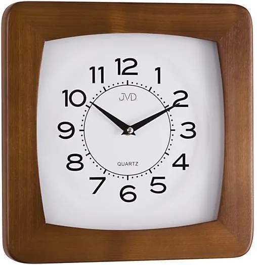 Dřevěné čitelné nástěnné hodiny JVD N29041/11