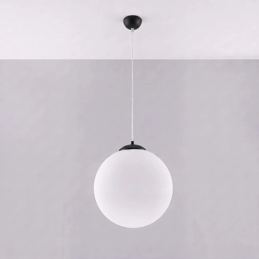 Sollux Lighting Závěsné svítidlo UGO 40 černé