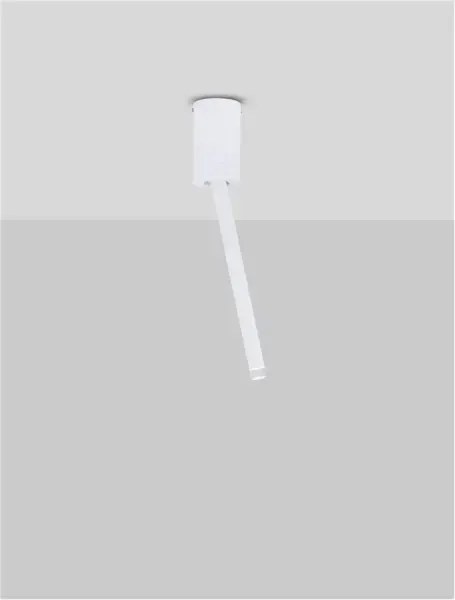 LED bílé designové stropní svítidlo Ornos 30