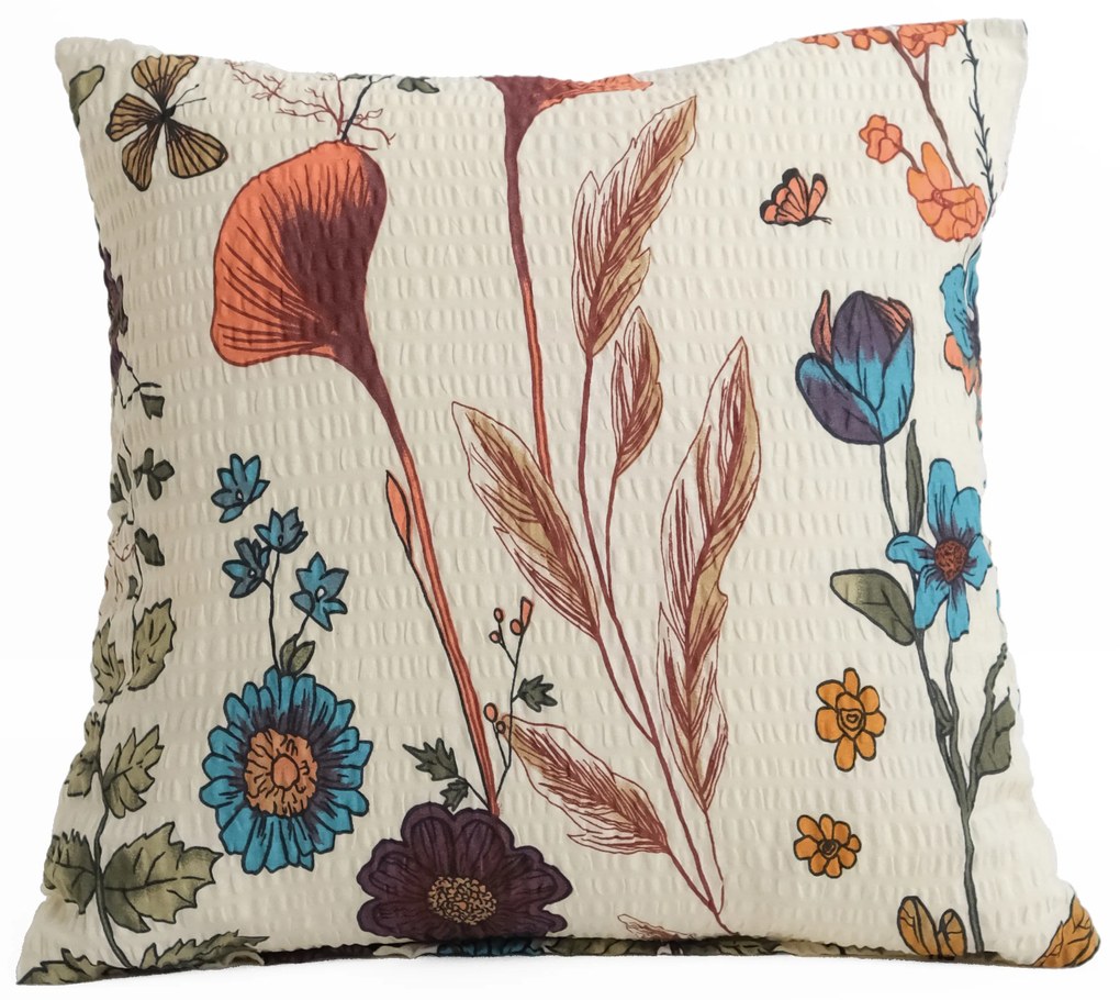 MK Lůžkoviny Krepový povlak na polštář Renforcé 40 x 40 cm - Veronika