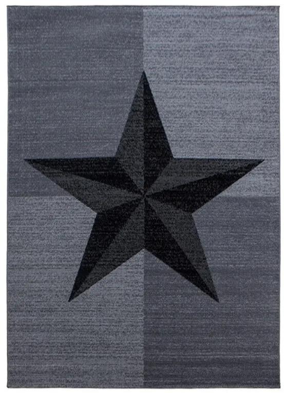 Hans Home | Kusový koberec Plus 8002 grey - 160x230