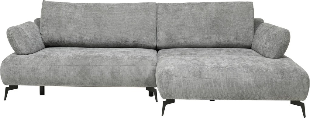XXXLutz ROHOVÁ SEDAČKA, textil, šedá MID.YOU - Sedací soupravy - 000694009101