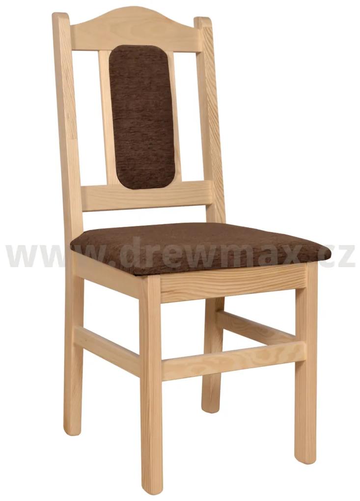 Drewmax KT102 - Dřevěná židle 43x45x100cm - Borovice
