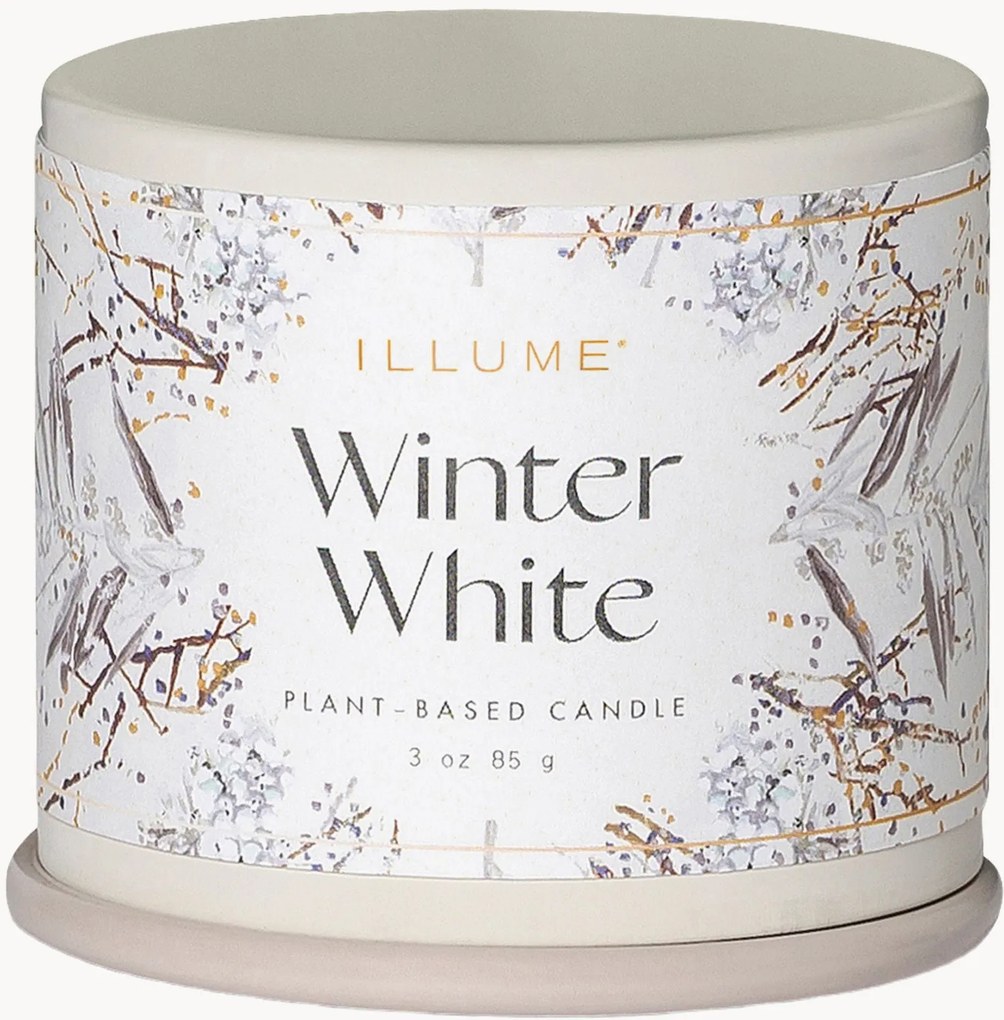 Vonná svíčka Winter White (citrusové plody a kardamom)