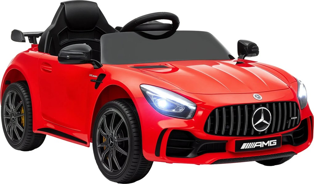 Dětské elektrické auto AIYAPLAY 12V s dálkovým ovládáním 2,4G, Dětské vozidlo s klaksonem, MP3, hudbou, jemným rozjezdem, zpětným chodem 3-5 km/h pro