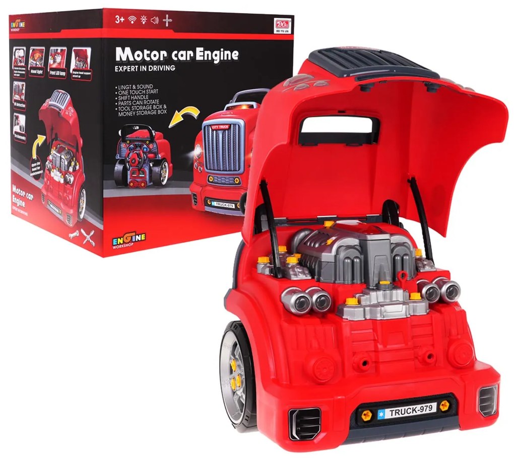 RKToys Dílna pro malého mechanika  MotorEngine Truck