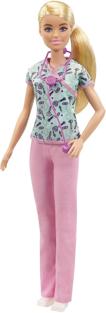 Barbie první povolání zdravotní sestra, mattel gtw39
