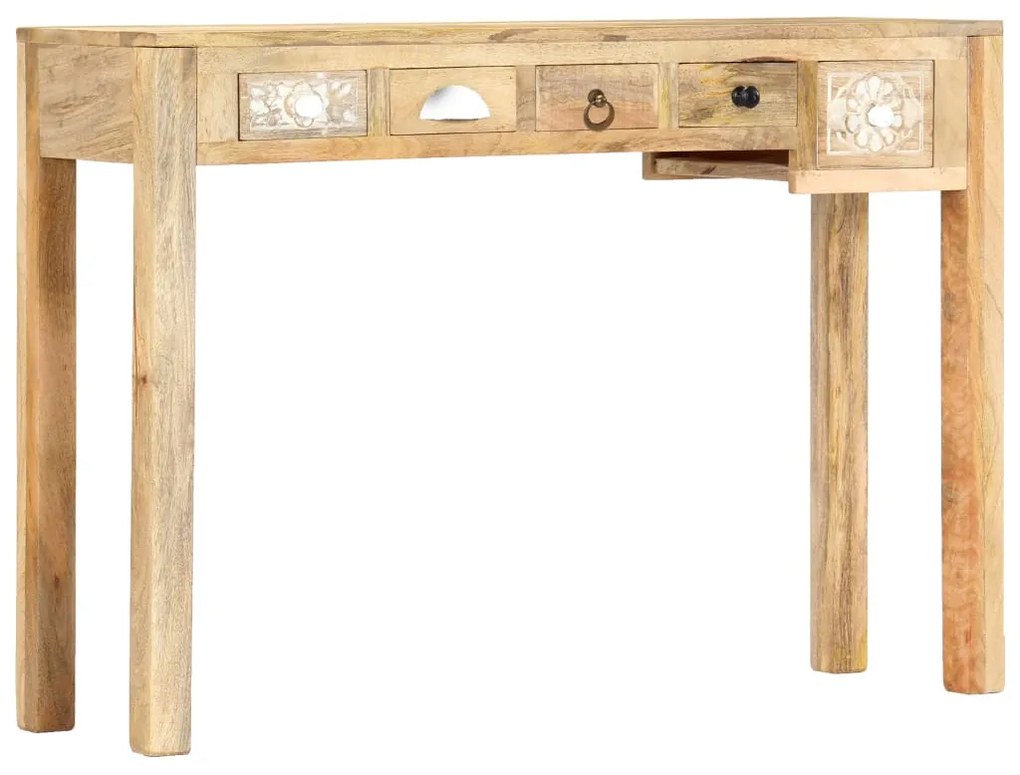 247745 vidaXL Konzolový stolek 110 x 30 x 75 cm masivní mangovníkové dřevo