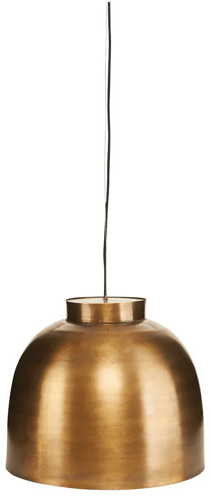 HOUSE DOCTOR Mosazná závěsná lampa Mísa ∅ 35 × 26 cm