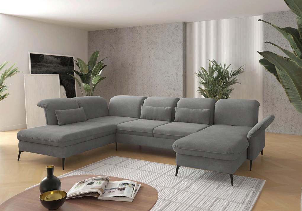 XXXLutz SEDACÍ SOUPRAVA, textil, šedá Sit & More - Sedací soupravy - 00014401184P