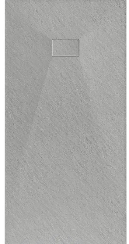 Mexen Hugo, SMC obdélníková sprchová vanička 180 x 80 cm, šedá, 42618018