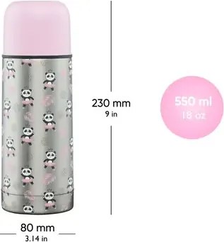 BAAGL Termoláhev Panda 550 ml