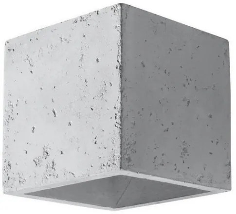 Nástěnné svítidlo SOLLUX Quad G9 1x40W bez zdroje SL.0487 beton