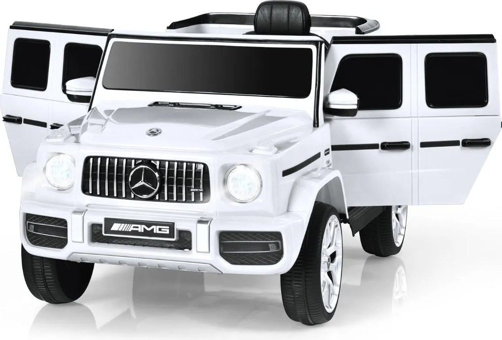Costway Elektrické auto Mercedes Benz pro děti Elektrické dětské auto s hudbou