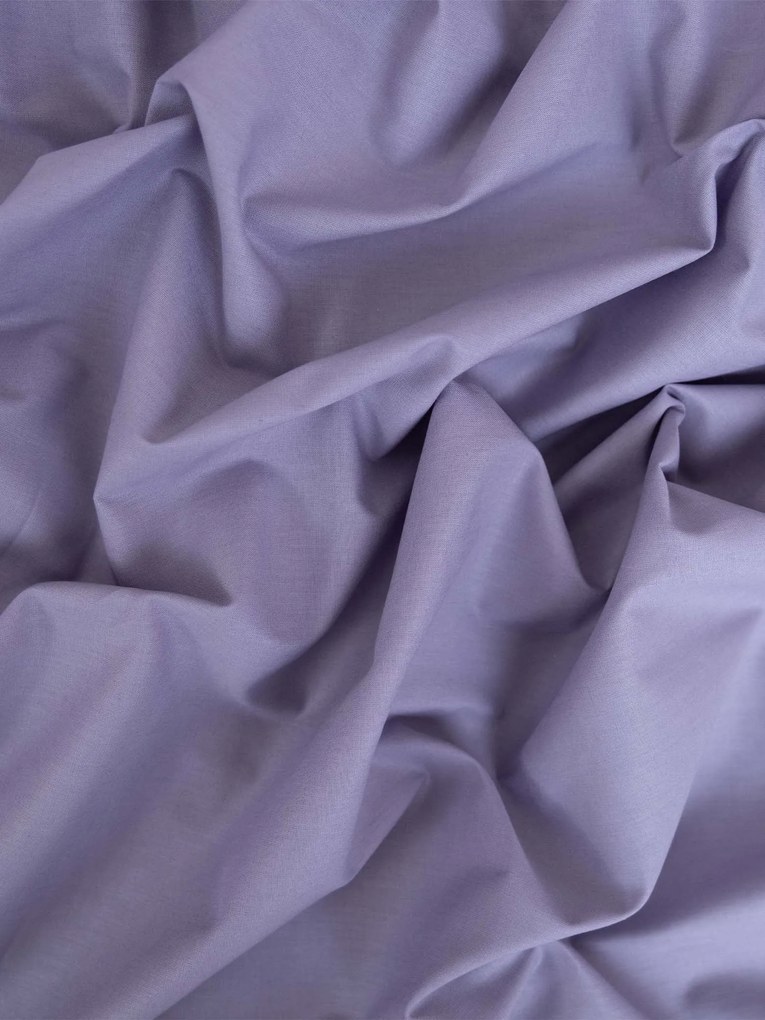 MK Lůžkoviny Bavlněné povlečení Renforcé - Jasmine fialová 140 × 200 cm, 70 x 90 cm