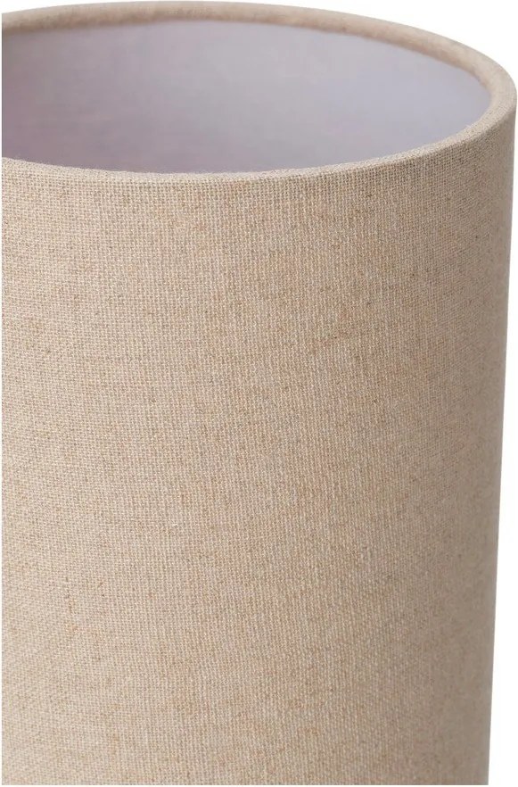 Hnědá/béžová lněná stolní lampa (výška 33,5 cm) Joline – Ellos Home