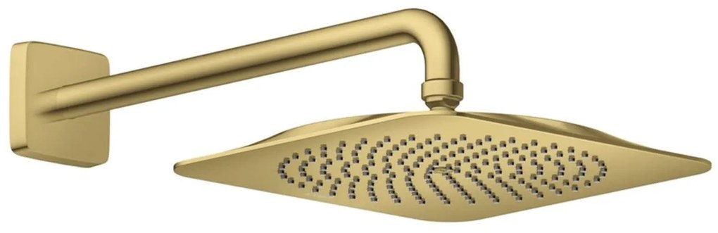 Axor Citterio C - Hlavová sprcha 27x27 cm, EcoSmart, leštěný vzhled zlata 28791990