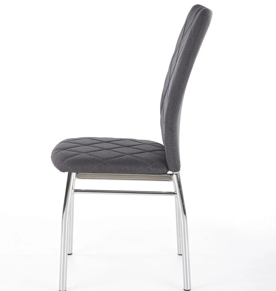 Jídelní židle K309 Halmar Tmavě šedá
