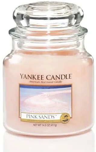 Vonná svíčka Yankee Candle Pink Sands classic střední  411g/90hod