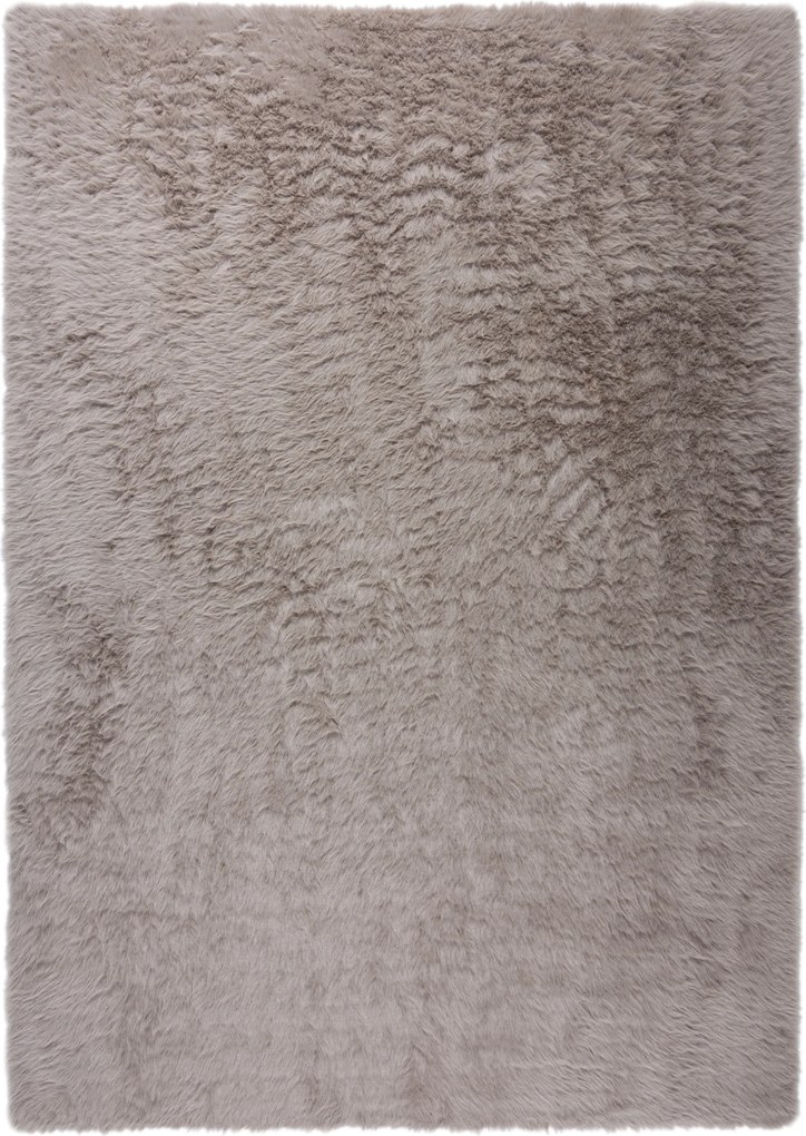 Flair Rugs, Kusový koberec Alpine Faux Fur Soft Grey, 80x150, šedá, ložnice