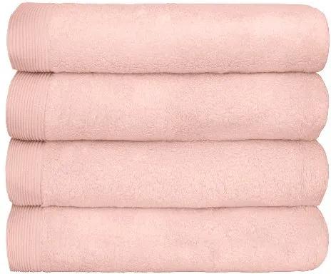 SCANquilt ručník MODAL SOFT sv. růžová 30 x 50 cm